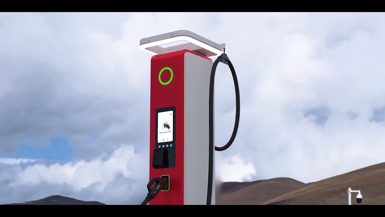 Huawei's E-mobility solution : Fusion Charge - YouTube