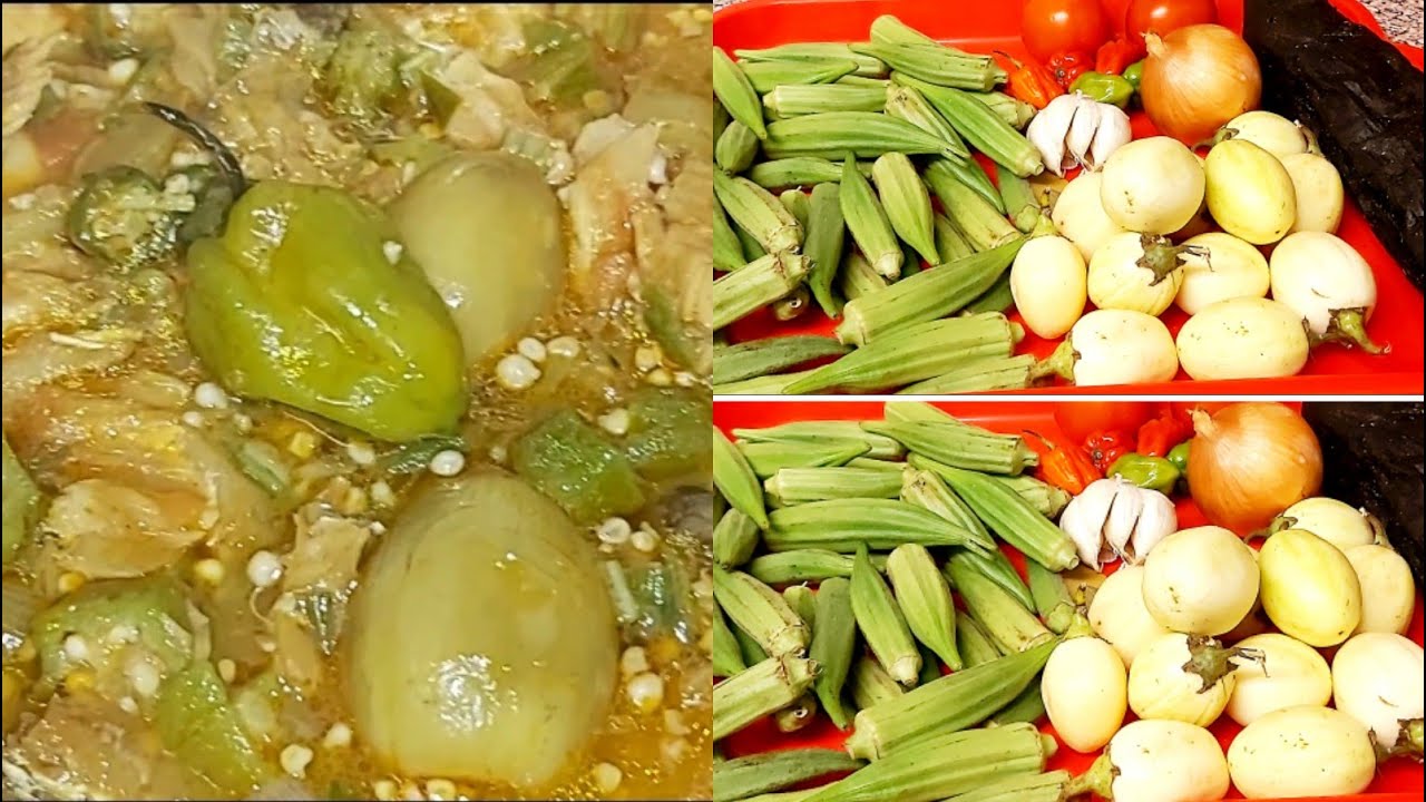 COMMENT PREPARE SIMPLE GOMBO/NDONGO NDONGO - YouTube