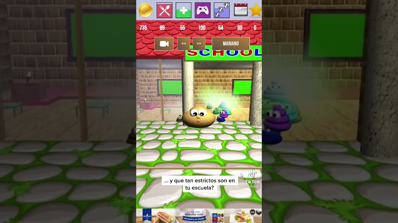 aprediendo las matematicas con alechiman y pou creditos al creador ...