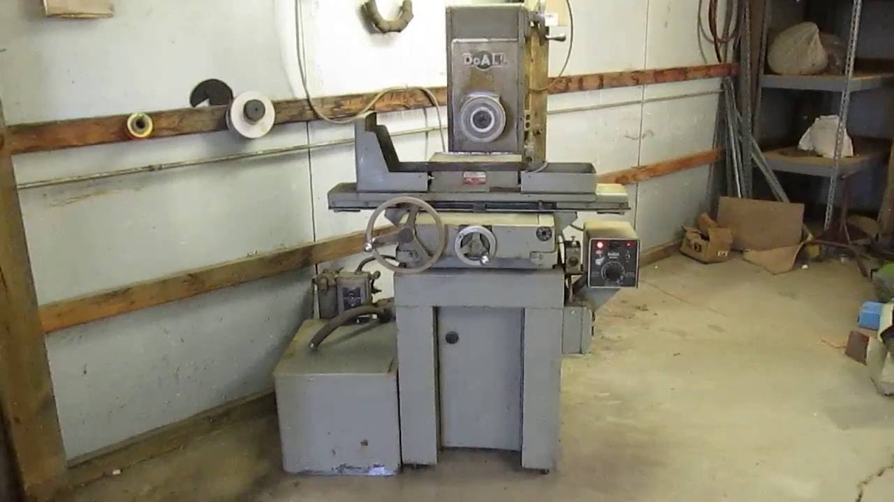 DoAll Surface Grinder - YouTube
