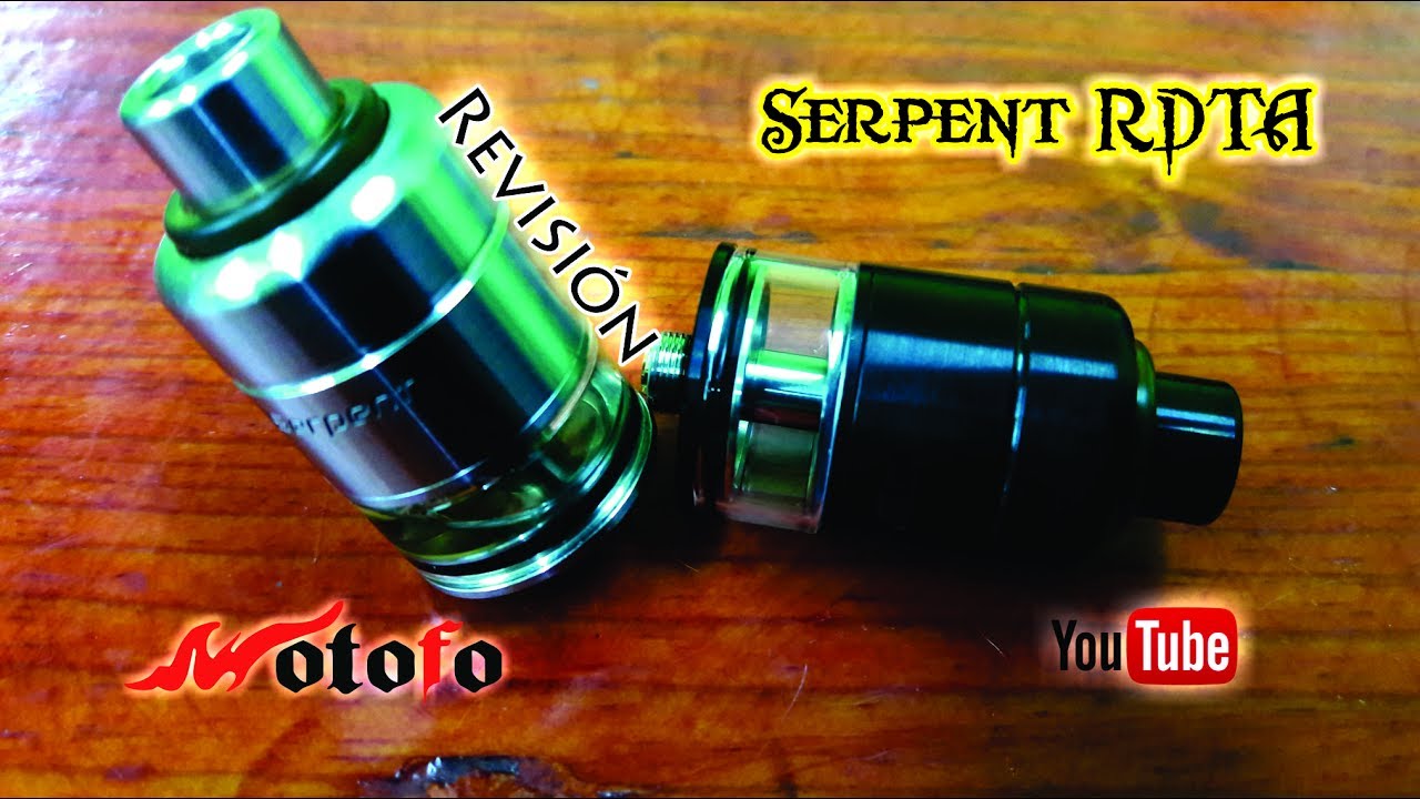 SERPENT RDTA - WOTOFO - Revisión en Español. - YouTube