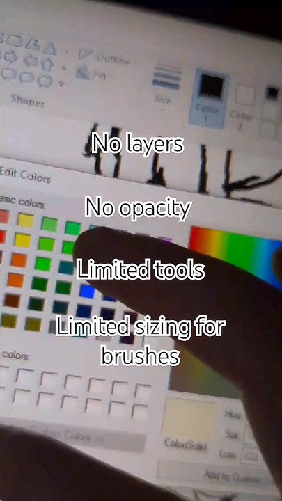 Painting in Mspaint#artist #digitalart #drawing #shortsfeed #art #shortvideo #draw #fypシ ...