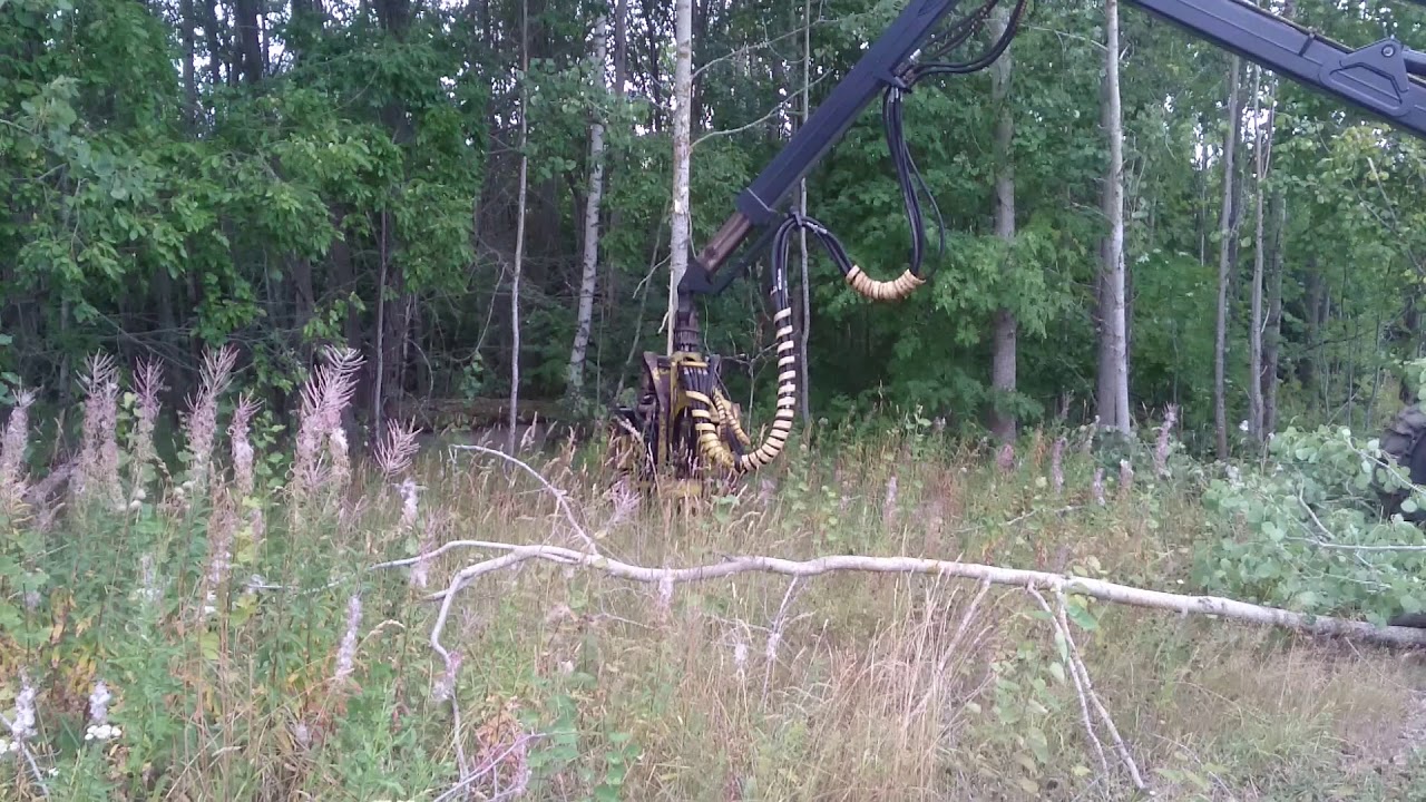 Harvester Lokomo 990 - YouTube