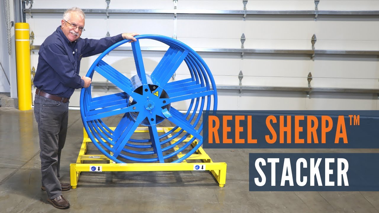 Wire and Cable Reel Storage - The Reel Sherpa™ Stacker | Material ...