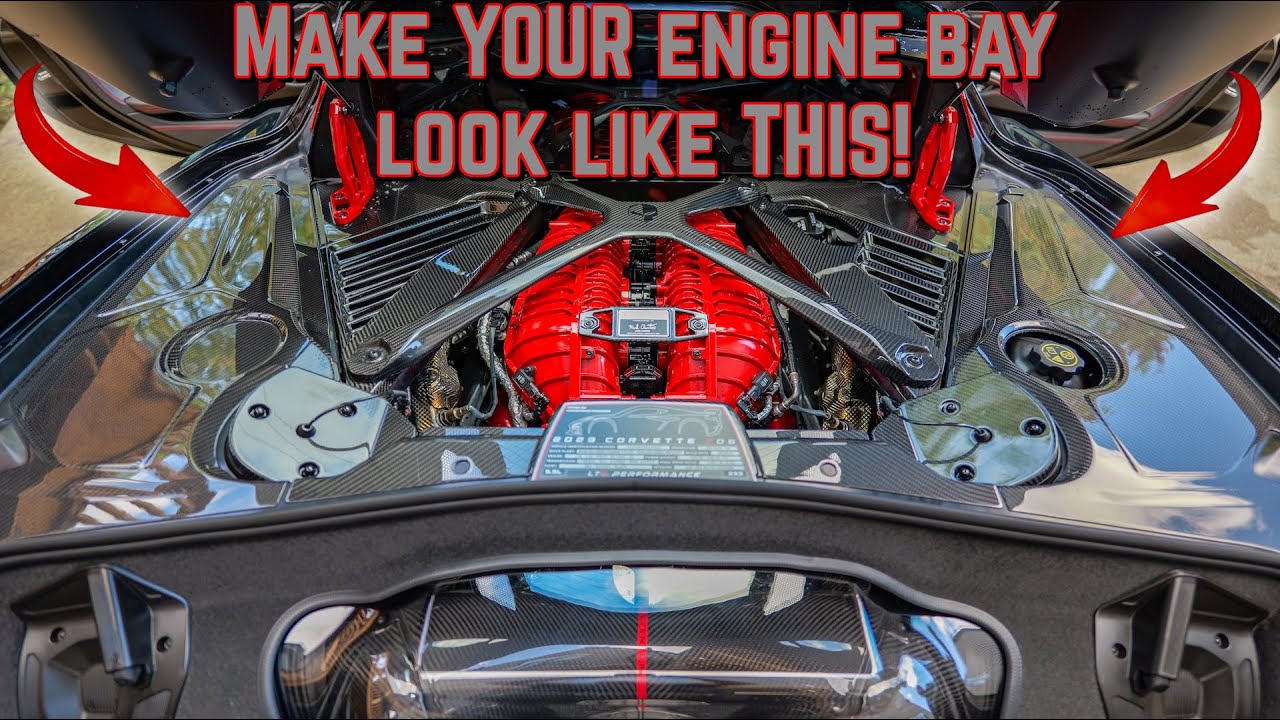 Take YOUR C8 Corvette engine bay to the NEXT LEVEL! - YouTube