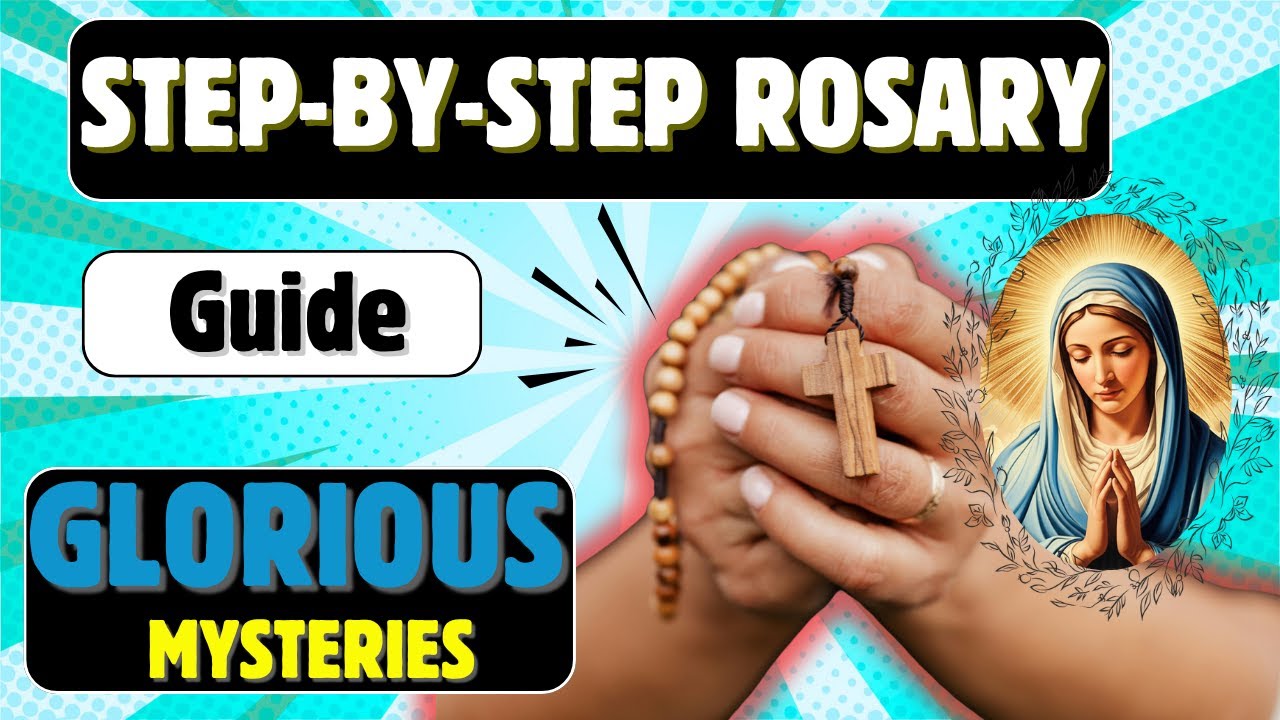 Glorious Mysteries of the Rosary Full Guided Catholic Prayer with Voice ...