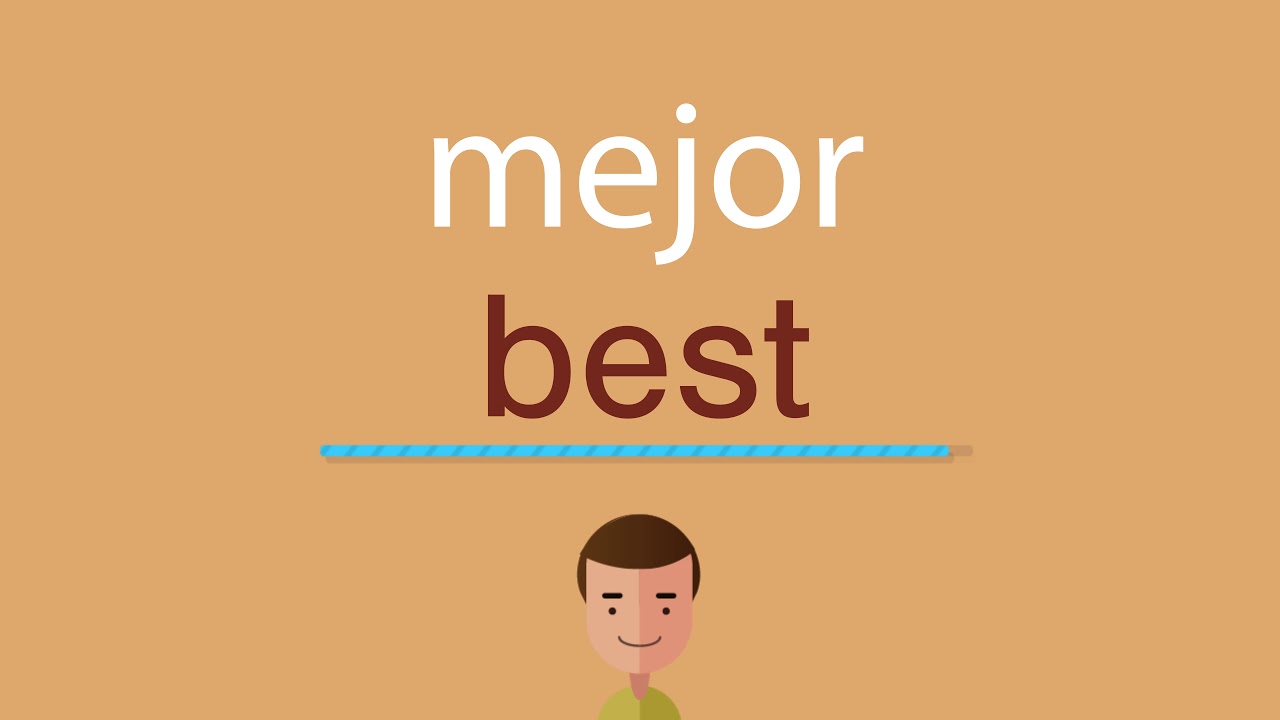 Cómo decir "mejor" en inglés - YouTube