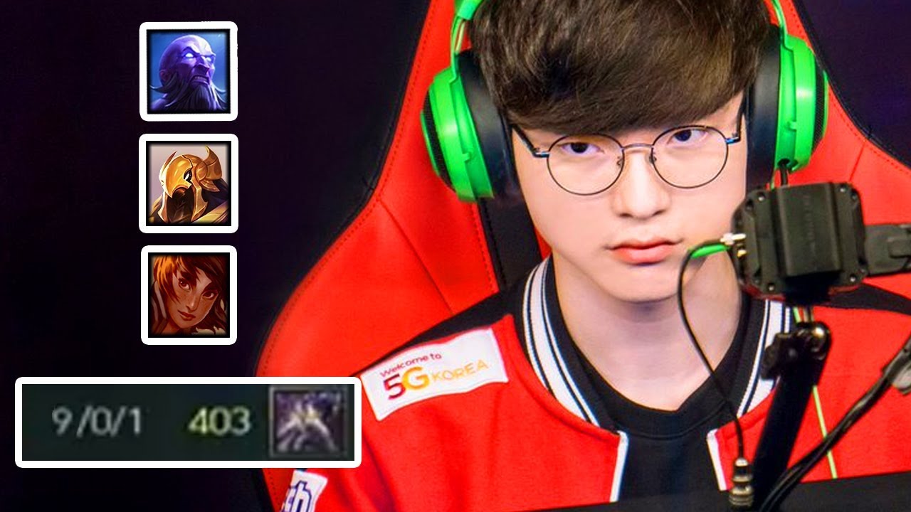 Everything FAKER did at Spring 2018 (HE'S ANGRY 😡) | #LeagueOfLegends - YouTube