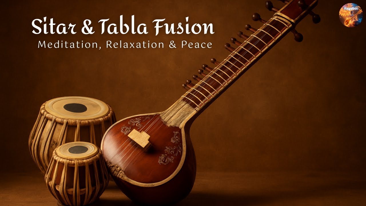 Sitar & Tabla Fusion | Indian Classical Instrumental Music for ...