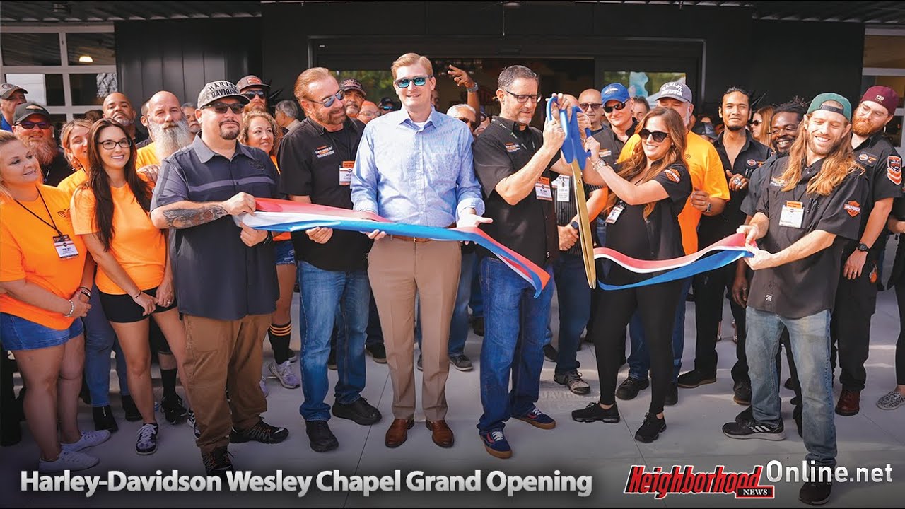 Harley-Davidson Wesley Chapel Grand Opening - YouTube
