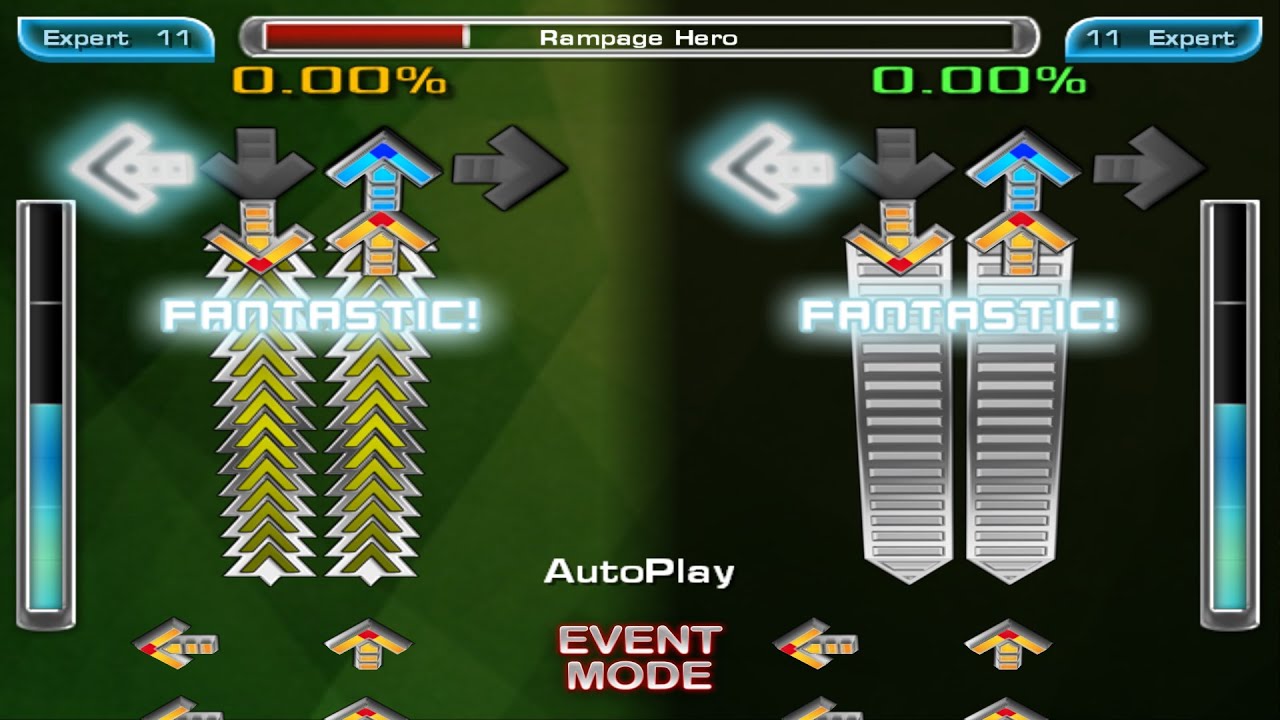 ITG - Rampage Hero CHALLENGE | Sudden death lifebar | Holds to Rolls ...