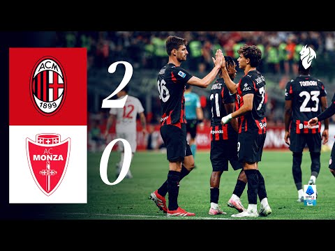 Gabbia e la punizione di João Félix decidono l'ultima di Serie A | AC Milan 2-0 Monza | Highlights