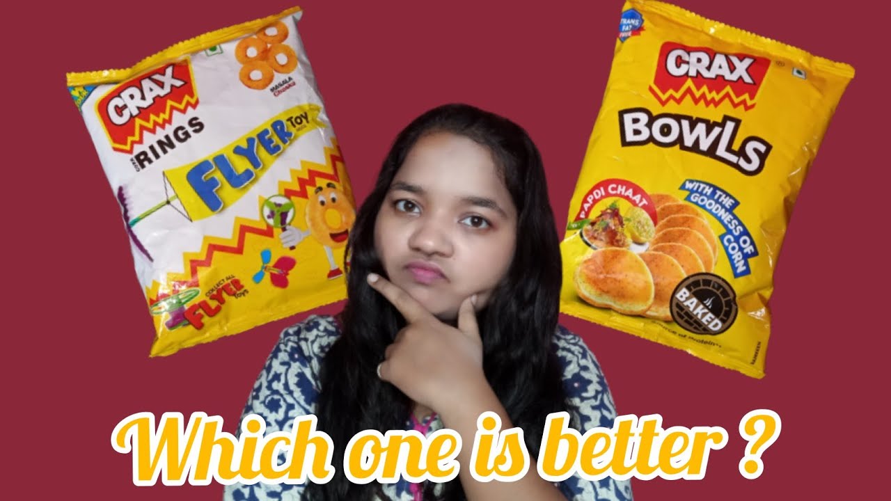 crax new products honest review | crax corn rings masala chaska | crax ...