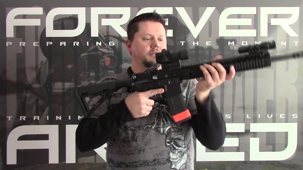 Daniel Defense M4V5 AR-15 Semi-Automatic Rifle - YouTube