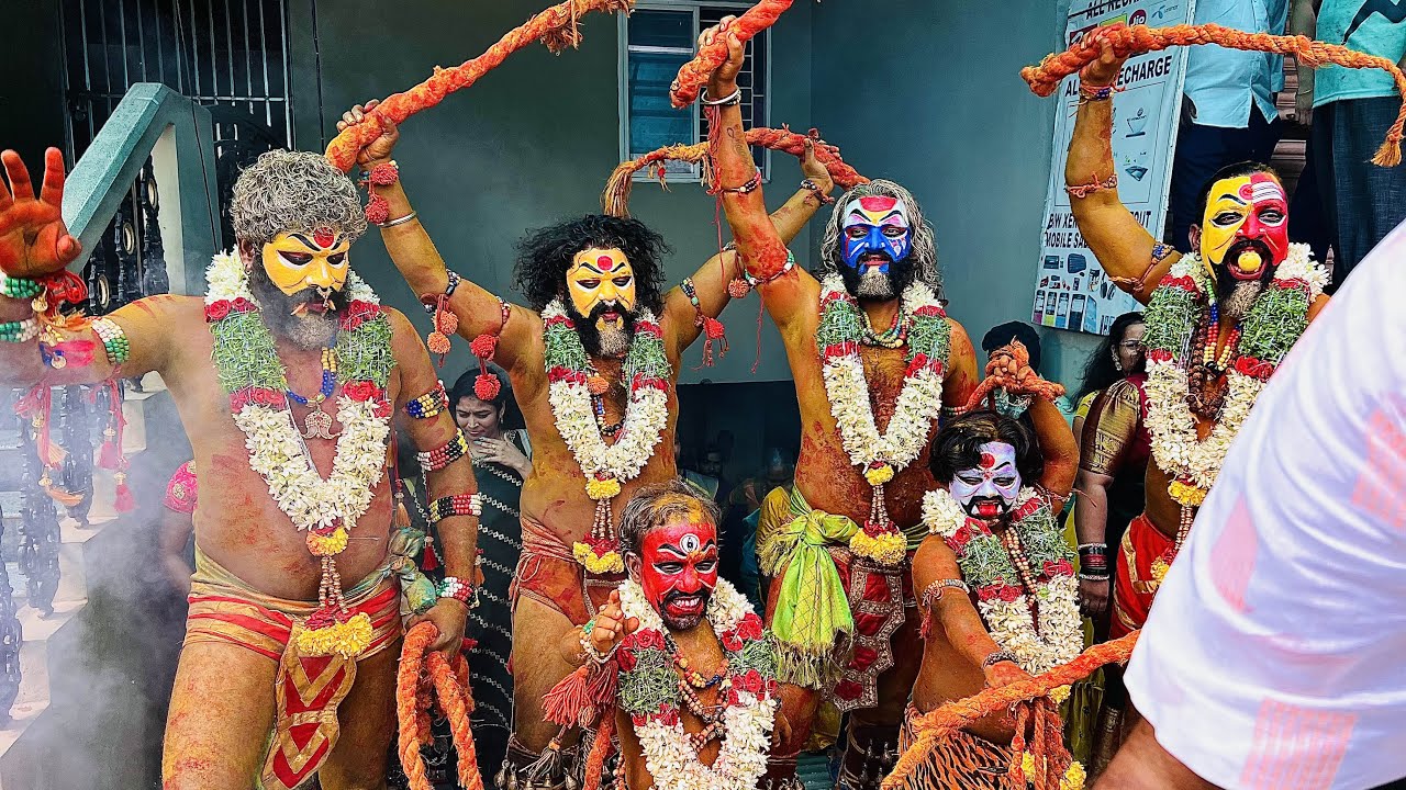 BSD sai potharaj at Shaikpet | Shaikpet Uma kanth Thotella Procession ...