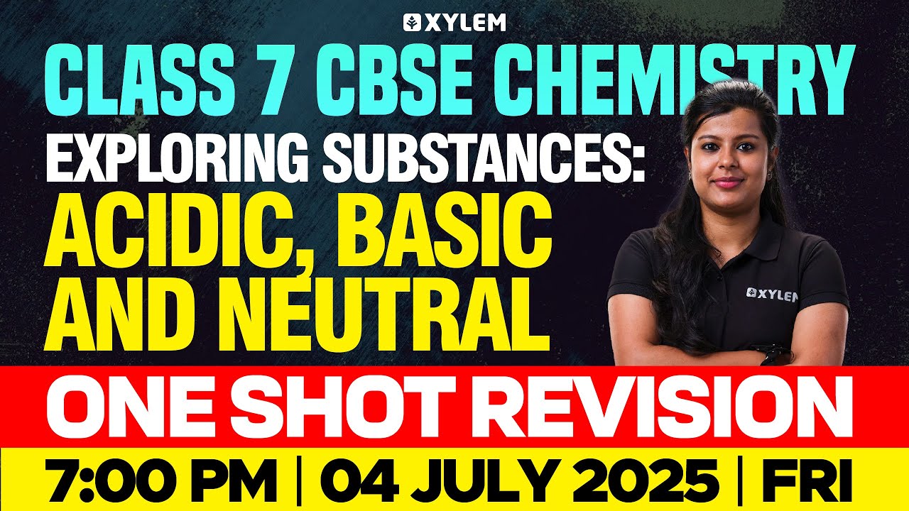 Class 7 CBSE Chemistry | Exploring Substances : Acidic, Basic And ...
