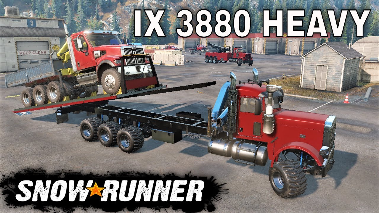 SNOWRUNNER HEAVY WRECKER IS HERE IX 3880 MOD REVIEW FIRST LOOK PC - YouTube
