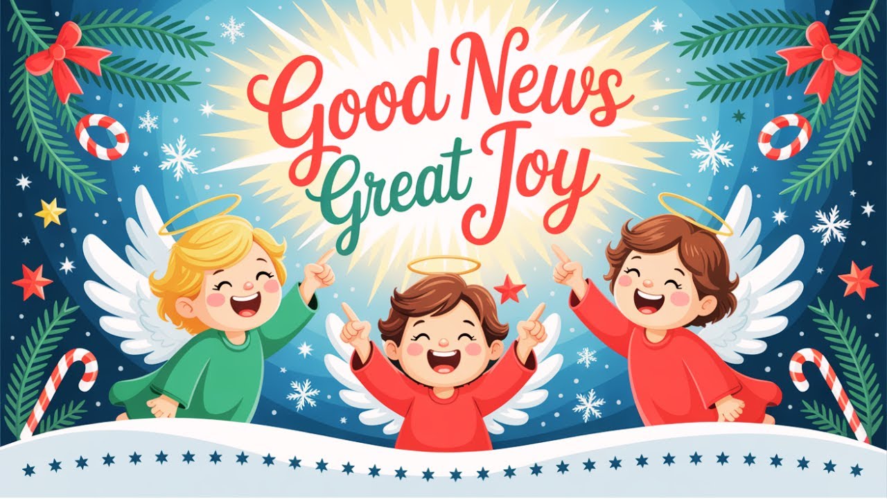 Good News Great Joy | Christian Christmas Songs for Kids and Toddlers ...