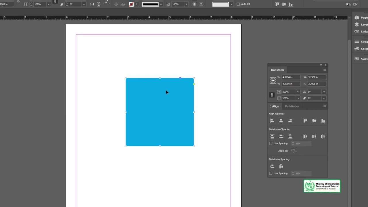 134 Graphic Design Software Adobe InDesign Transform, Align and ...