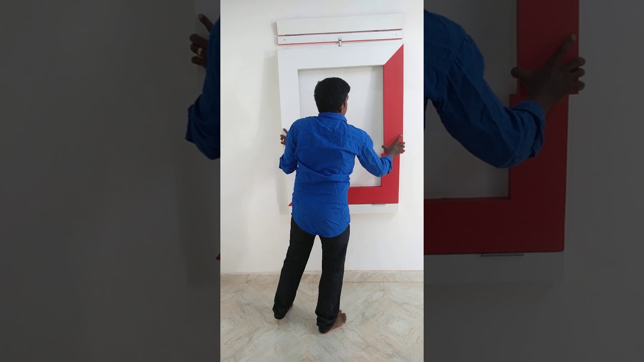 Flexible dining table in photo frame - YouTube
