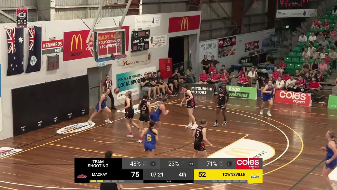 Kate Gaze (20 points) Highlights vs. Mackay - YouTube