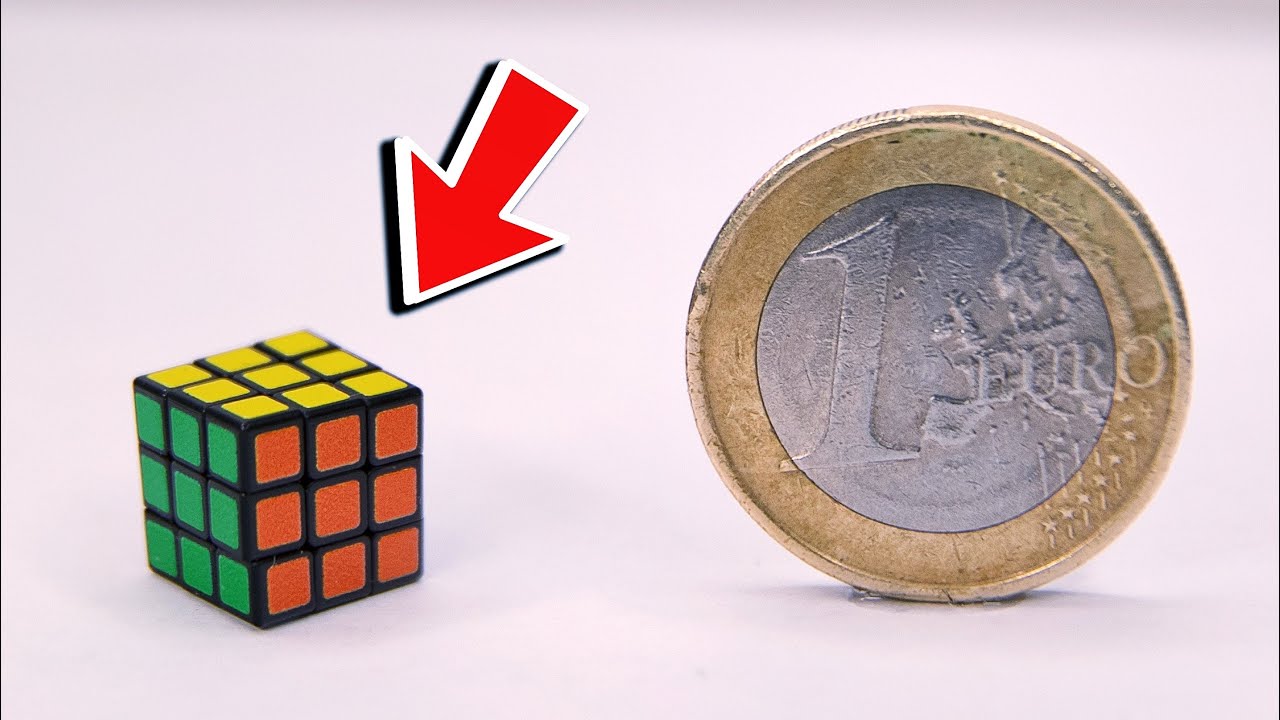 IL CUBO DI RUBIK PIÙ PICCOLO AL MONDO! - YouTube