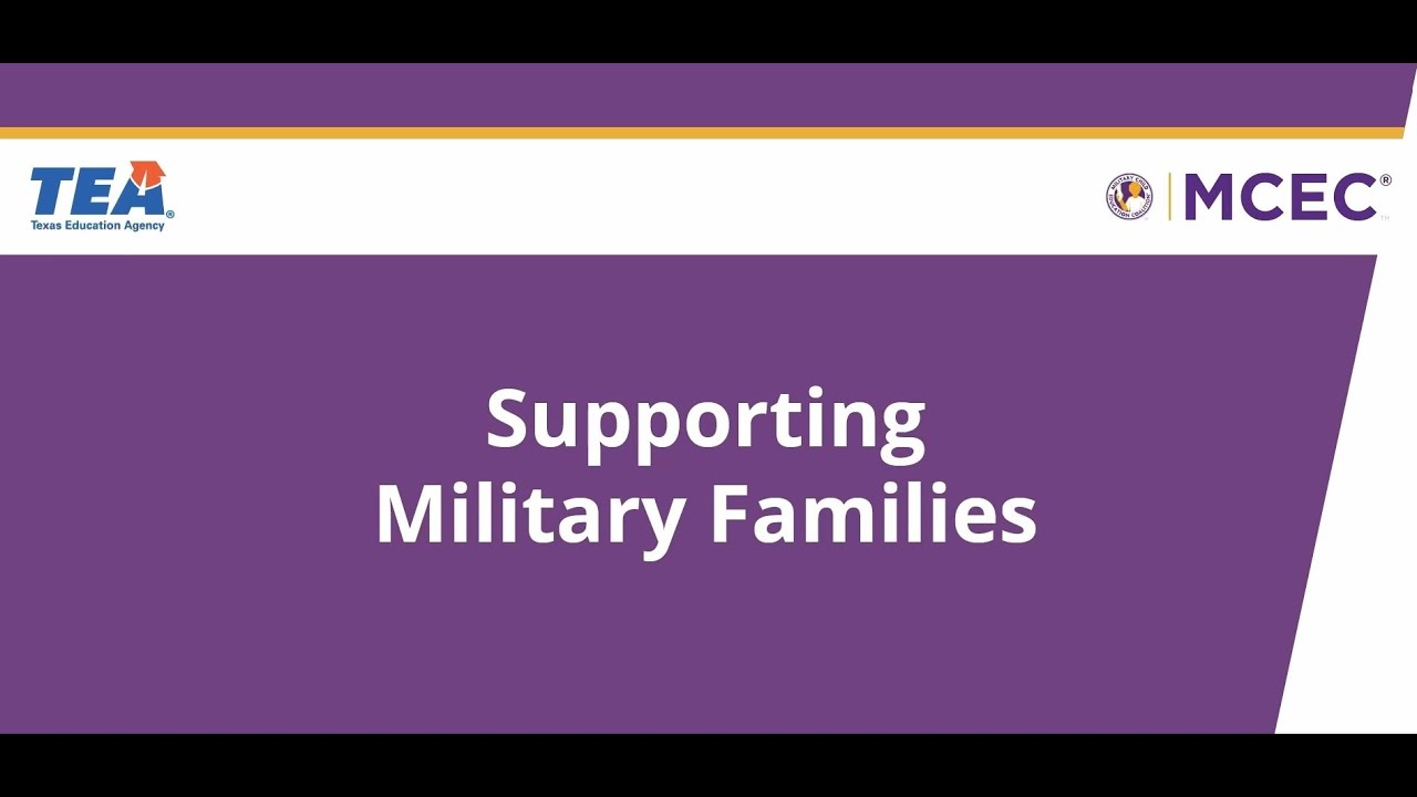 Supporting Military Families - Family Video - YouTube