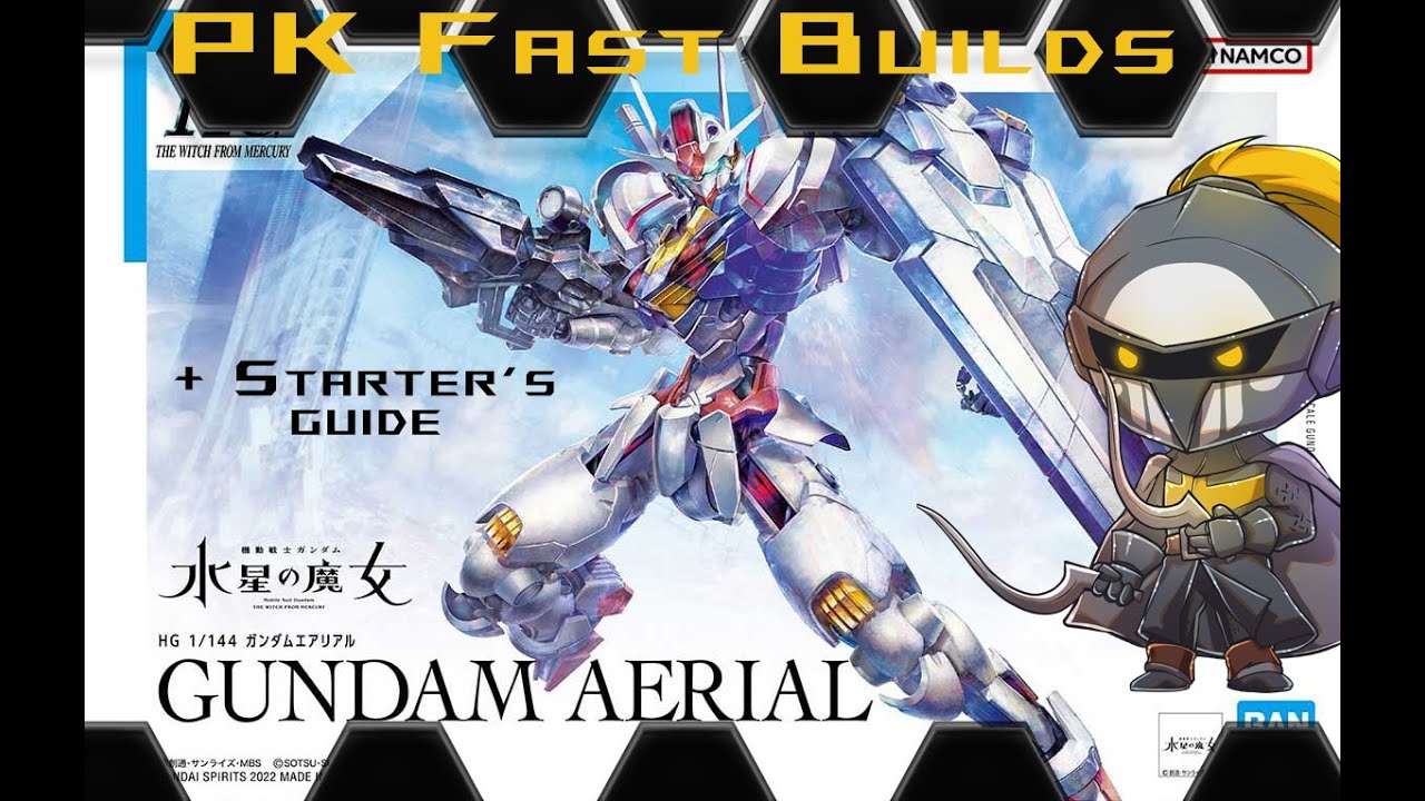 PK Fast Builds - Gundam Aerial + Starter's Guide - YouTube