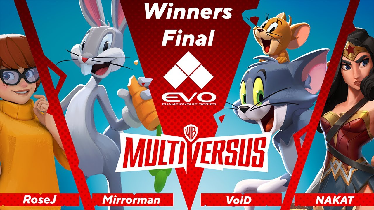 RoseJ & Mirrorman Vs. VoiD & NAKAT | Winners Finals | MultiVersus EVO ...