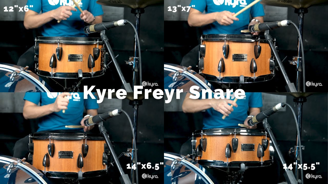 KYRE FREYR SNARE ALL SIZE - YouTube