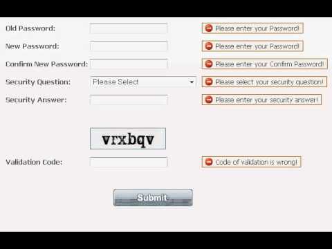 Validation code: Never works no matter what. - YouTube
