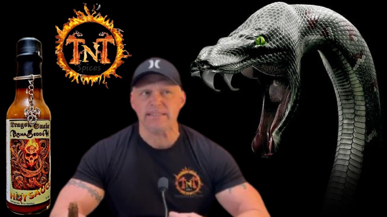 The HOTTEST sauce made from TNT Spices - Dragon Snake Armageddon - YouTube