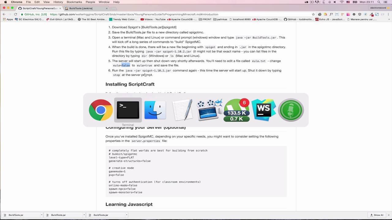 MineCraft installing ScriptCraft - tutorial romana - YouTube