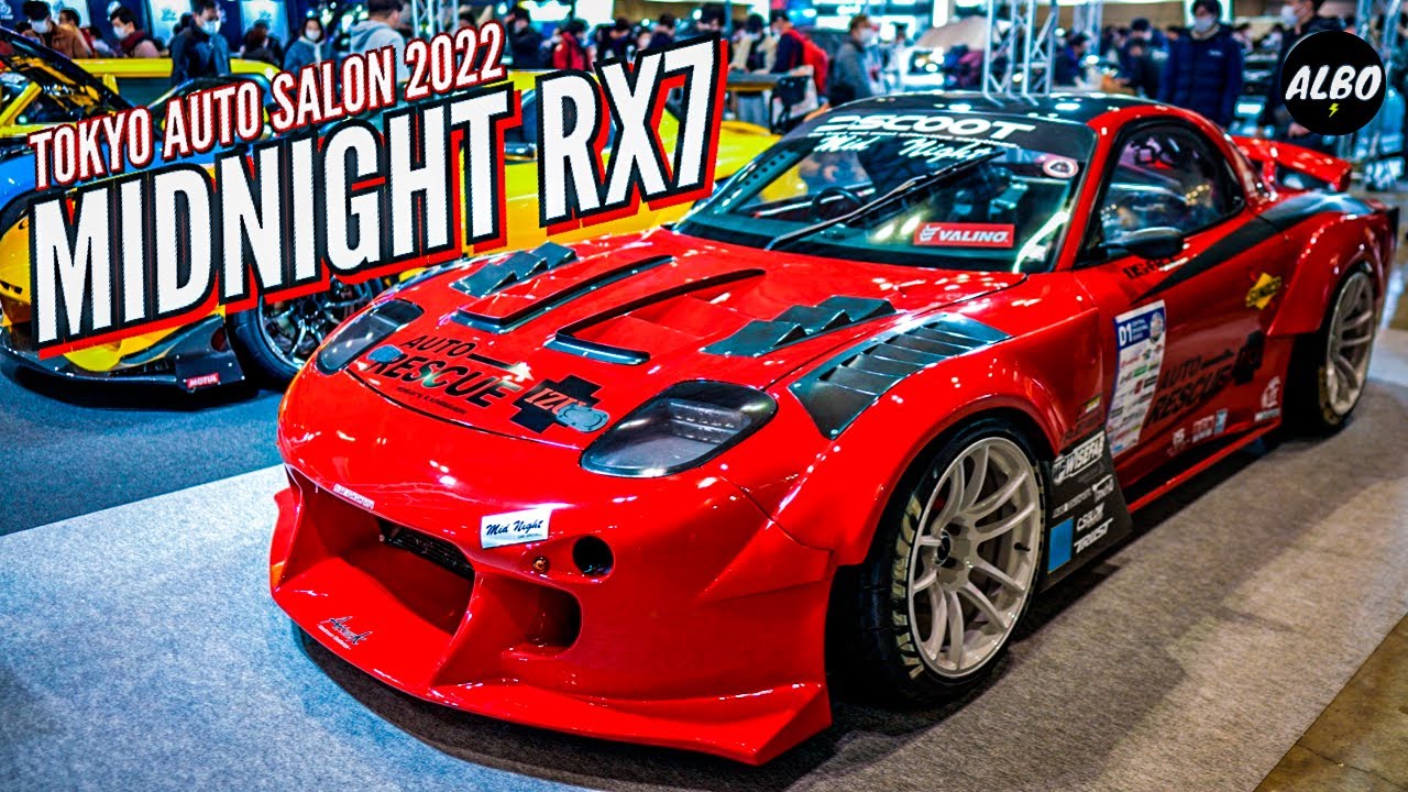 The Mid Night Club’s Wild RX-7 Build | Tokyo Auto Salon 2022 - YouTube