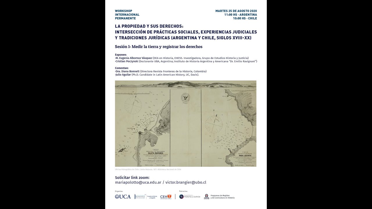 I Workshop Permanente. 1° Sesión: María Eugenia Albornoz Vásquez - YouTube