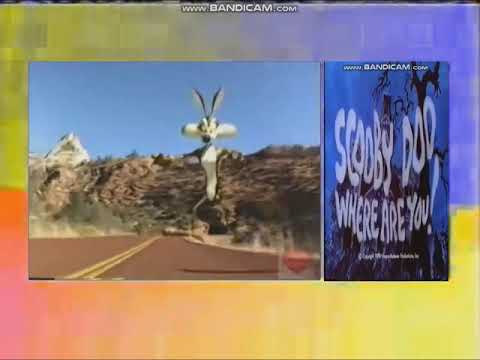 Scooby Doo Where Are You on Cartoon Network Split Screen Credits with Toonsville HB Action Error