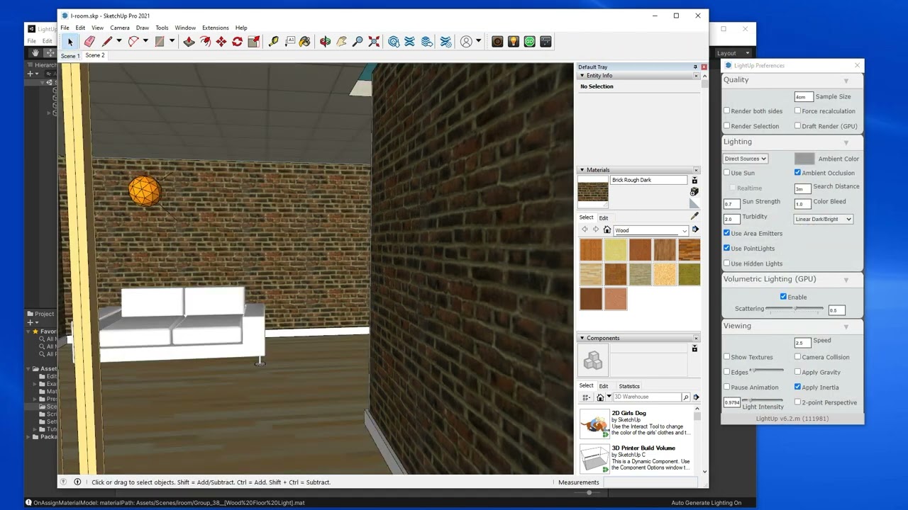 SketchUp models to Unity Universal Render Pipeline - YouTube
