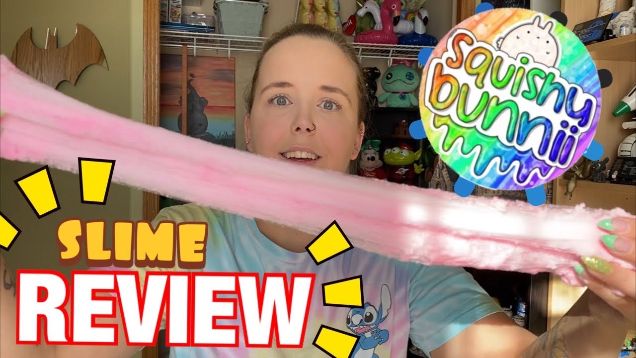 Squishy Bunnii Slime Unboxing/Review - Valentines restock 2021 - YouTube