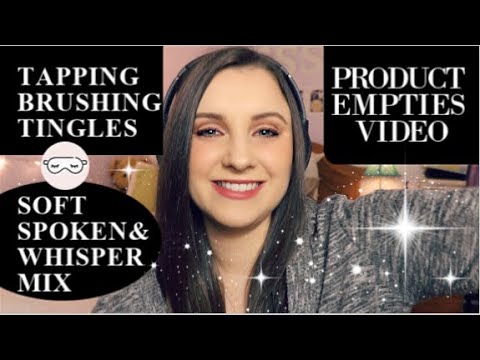 RELAXING PRODUCT EMPTIES ASMR | TAPPING | SOFT SPOKEN | WHISPER | TRIGGER WORDS TO HELP YOU ...
