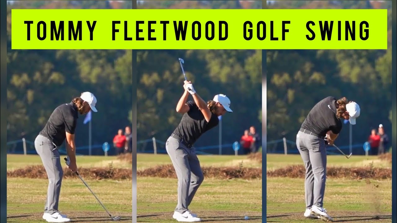 Tommy Fleetwood Golf Swing - Slowmo - YouTube