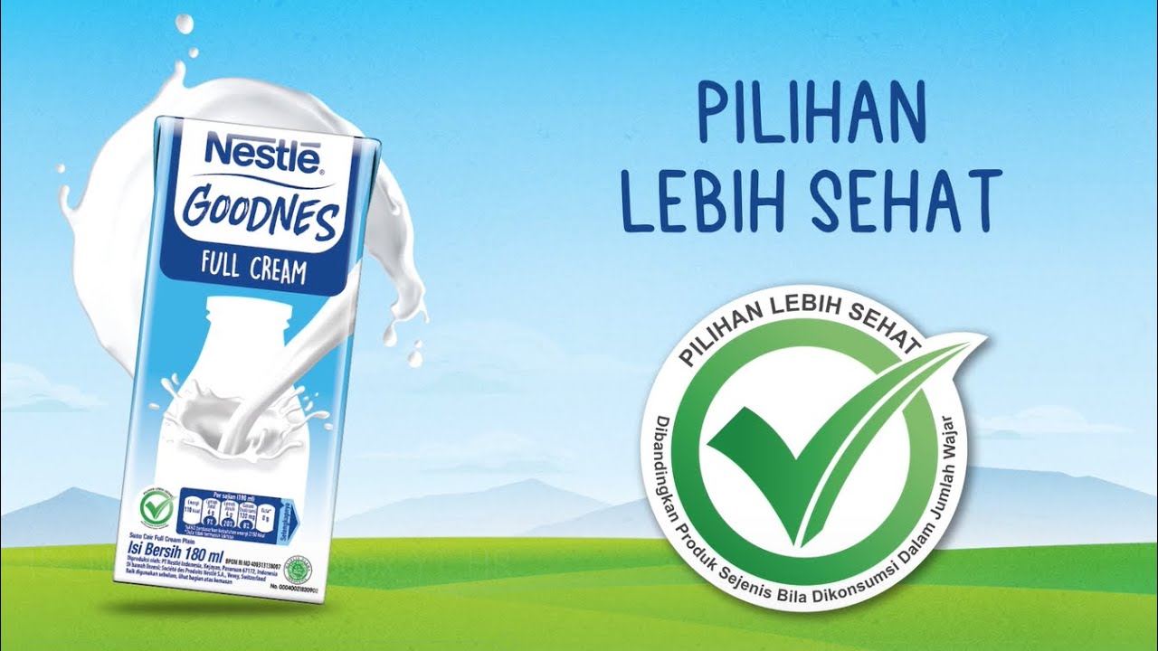 BARU! Susu UHT Nestlé GOODNES Full Cream & Kurma (9s) - YouTube