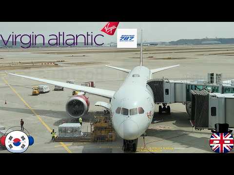 🇰🇷 Seoul ICN 🇬🇧 London Heathrow Virgin Atlantic Boeing 787-9Dreamliner [FULL FLIGHT POV] | 인천→런던 탑승기