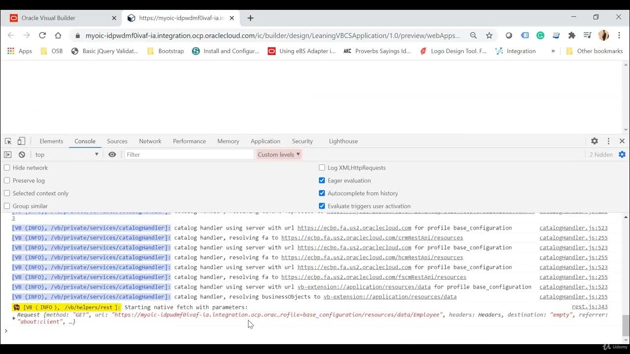 Sec 9 36 Oracle Visual Builder Cloud Service Vbcs Youtube