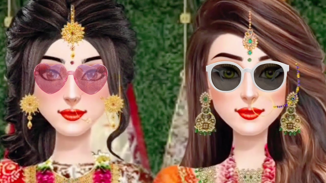 Indian Wedding 👰 | Dressup Game🥻| Bridal Makeup💄| Makeover 👠 ...