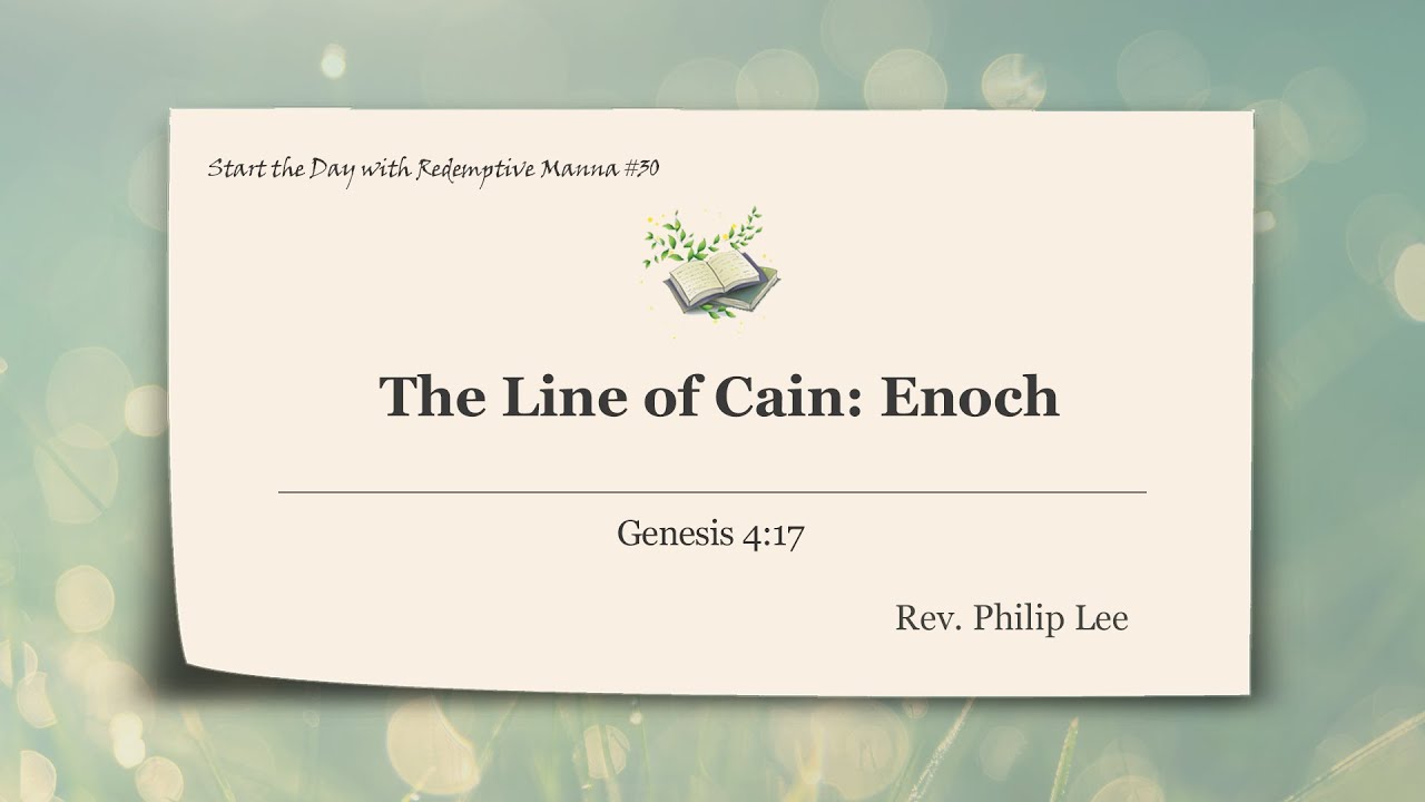 #30 [Sat, April 13, 2024] Start the Day with Redemptive Manna - The ...