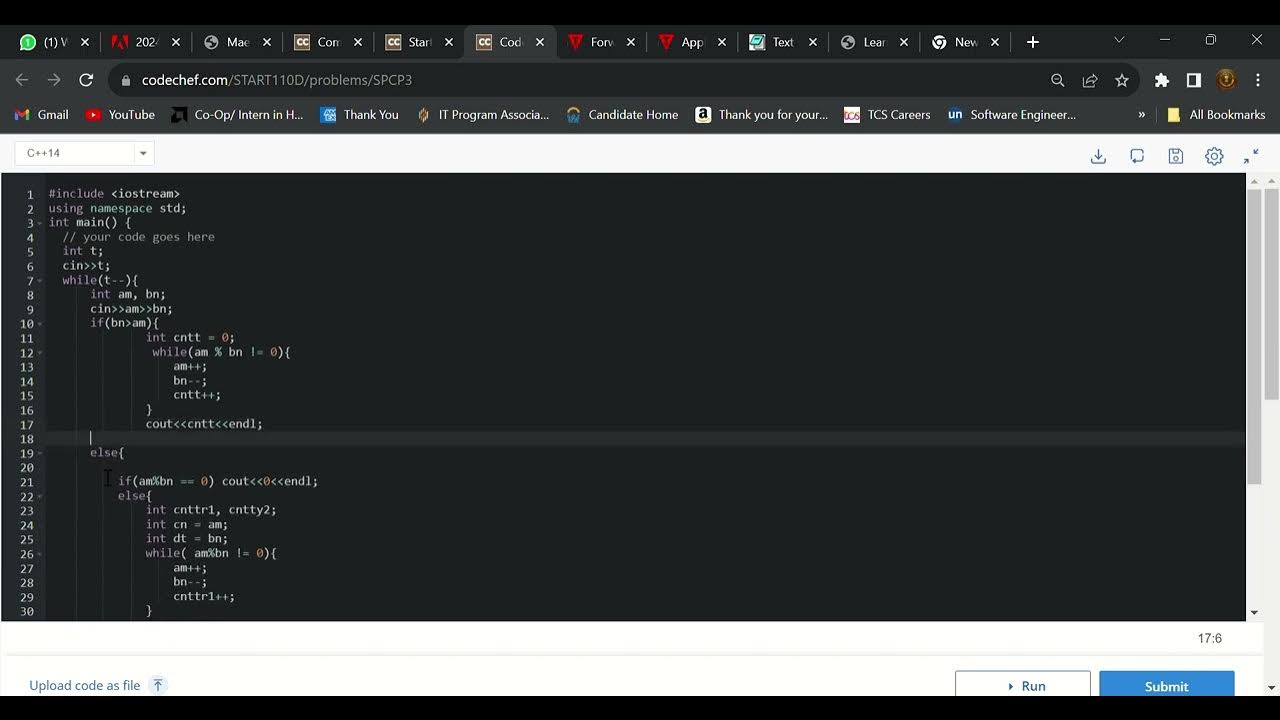 Marbles #codechef solution - YouTube