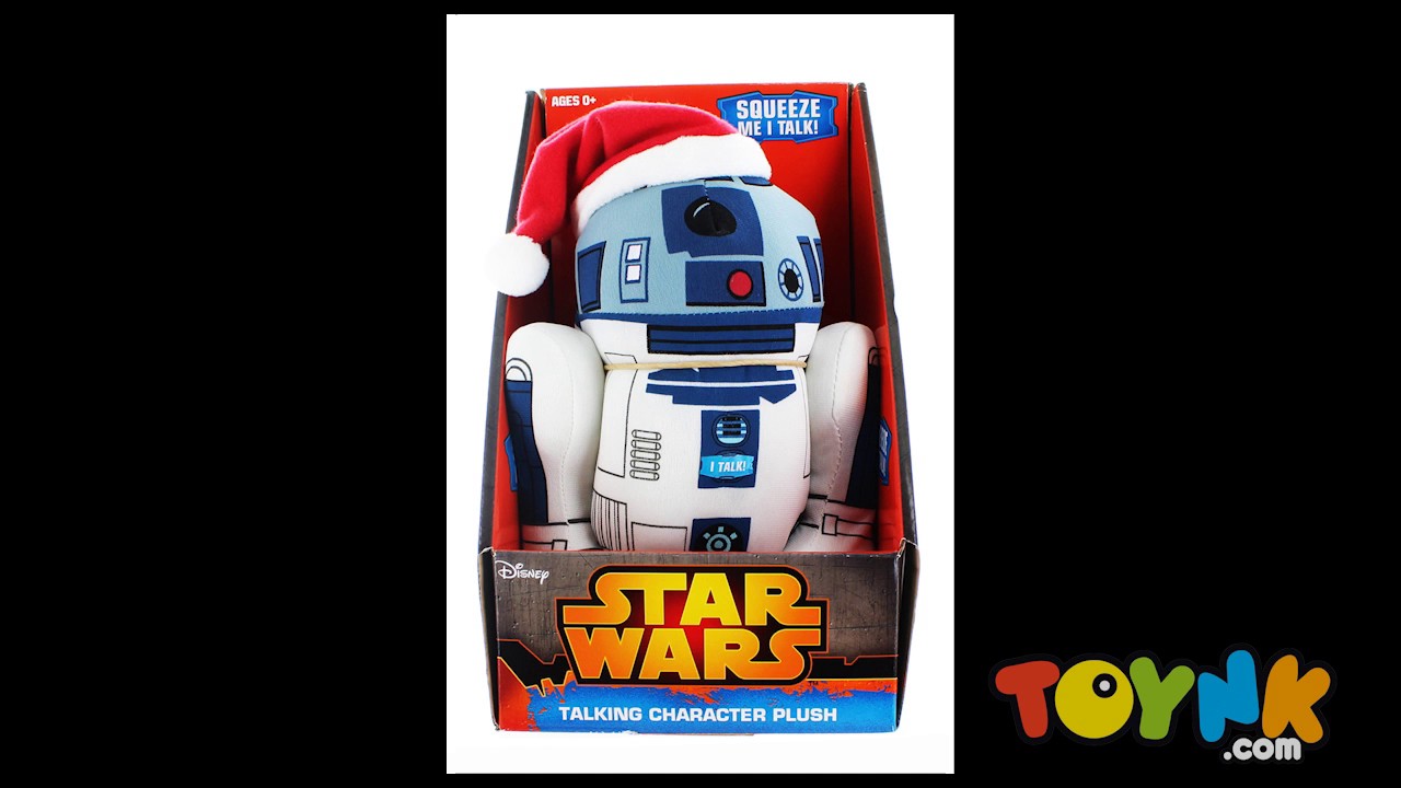Star Wars || Talking Plush || R2-D2 Santa || Collectibles || Darth ...