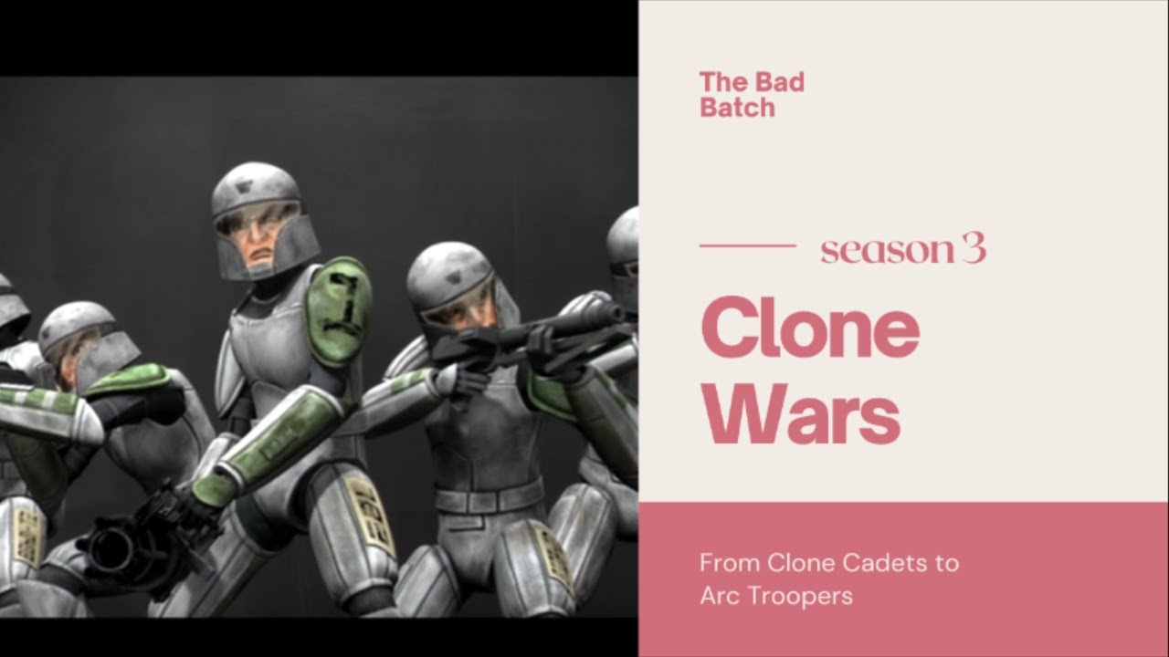 Clone Cadets: The Bad Batch from the Clone Wars - YouTube