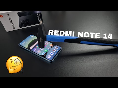 Redmi Note 14 Screen Scratch & Gorilla Glass 5 Durability Test 🔨🛠️