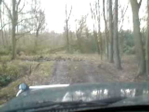 Hilux on LAND ROVER test track - YouTube